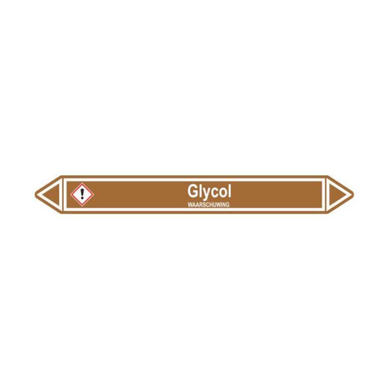 Leidingmerker Glycol - Kuyper Graveertechniek