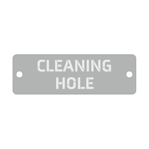 Cleaning hole - Kuyper Graveertechniek