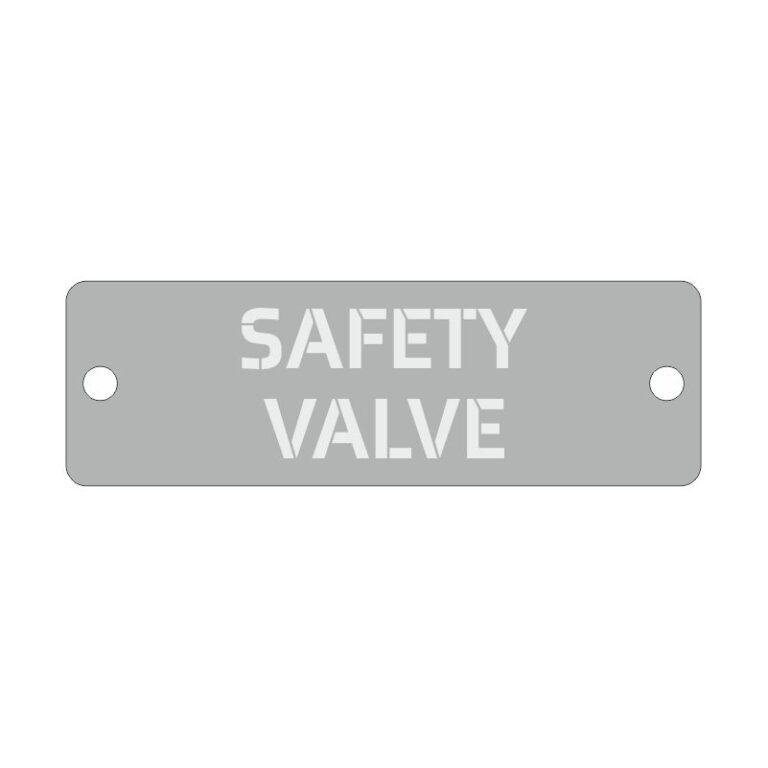 Safety Valve - Kuyper Graveertechniek